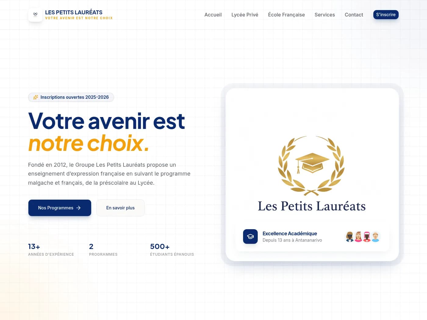 Modern Laureates Website