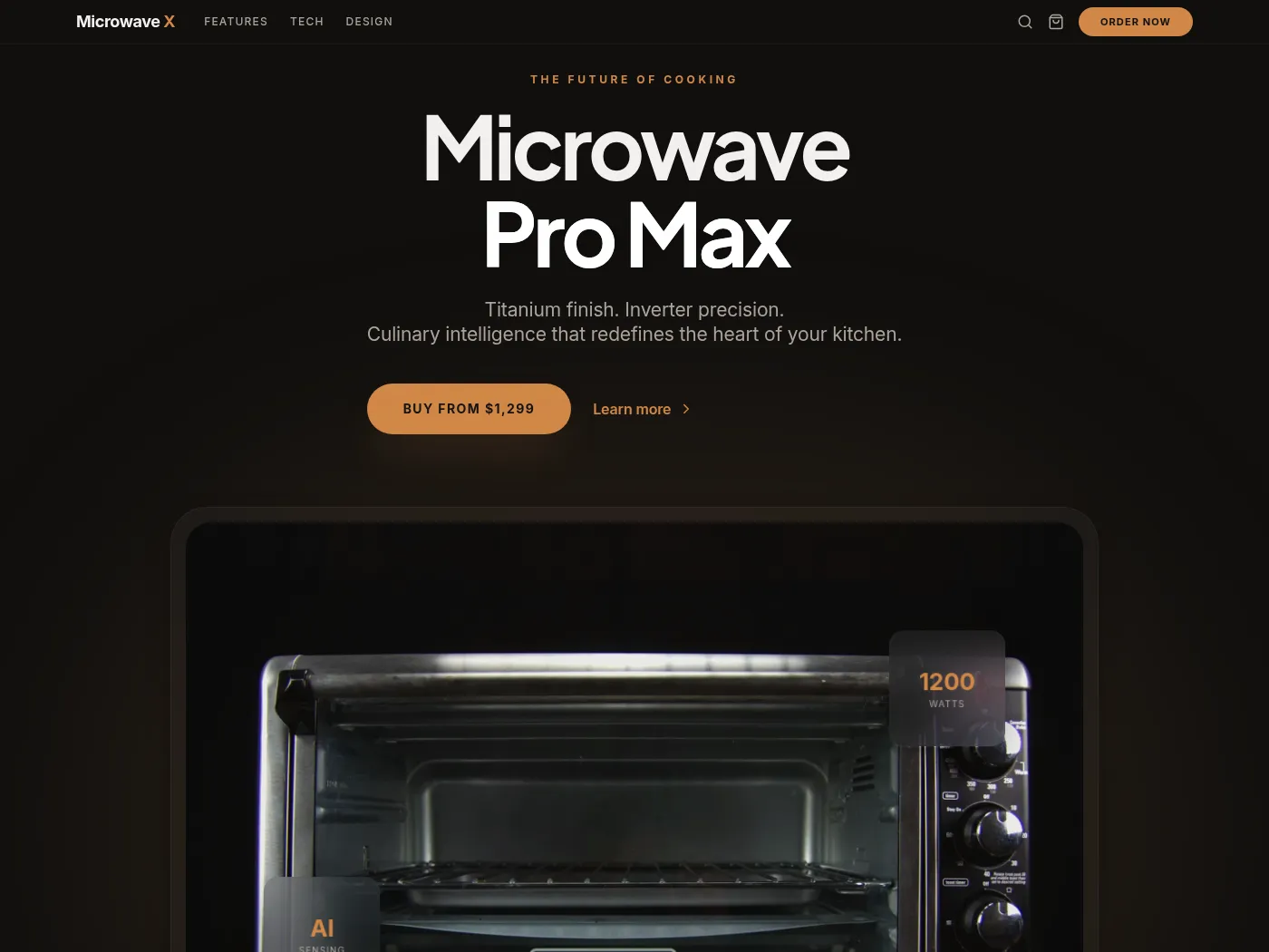 Microwave Modern Shop