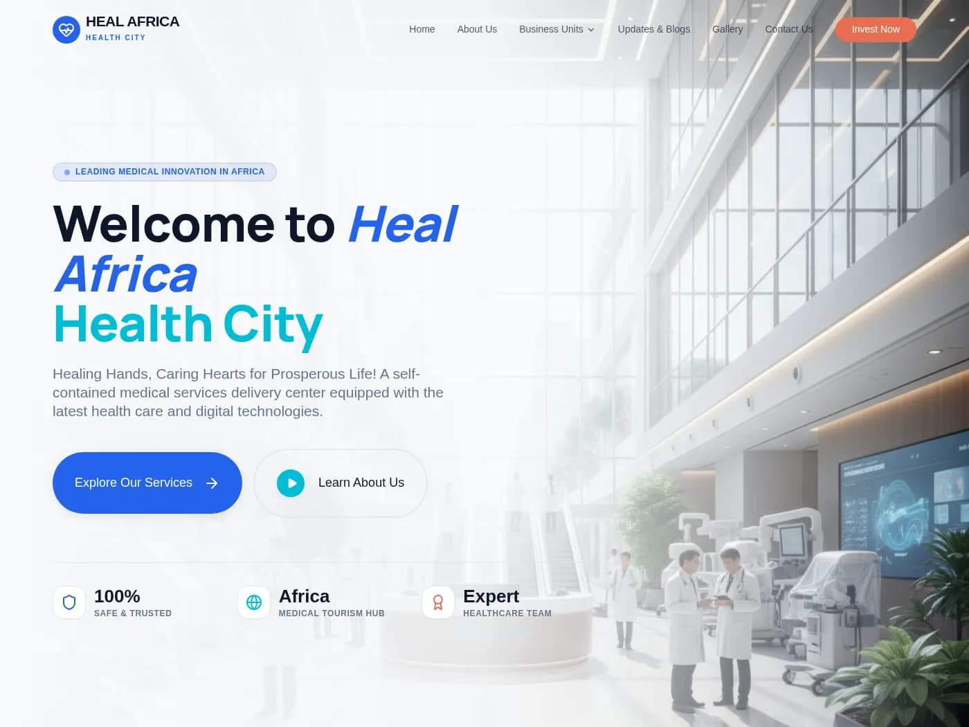 Modern Web Clone