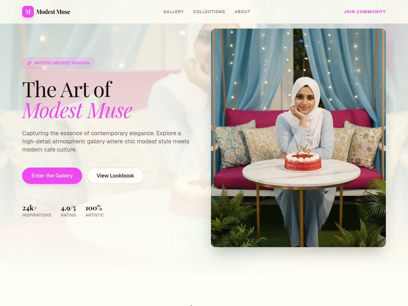 Modest Muse Cafe Gallery