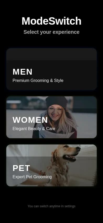 ModeSwitch Super App