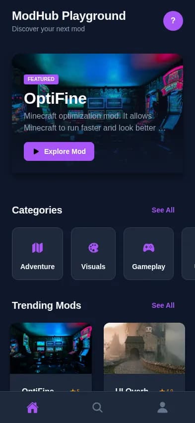 ModHub Playground