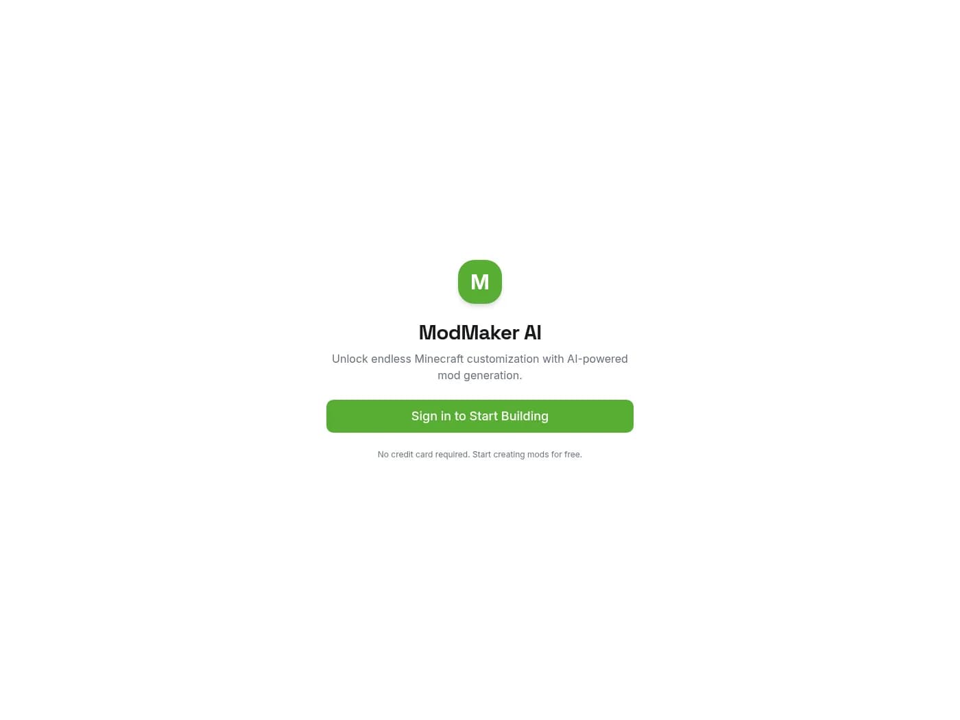 ModMaker AI Platform