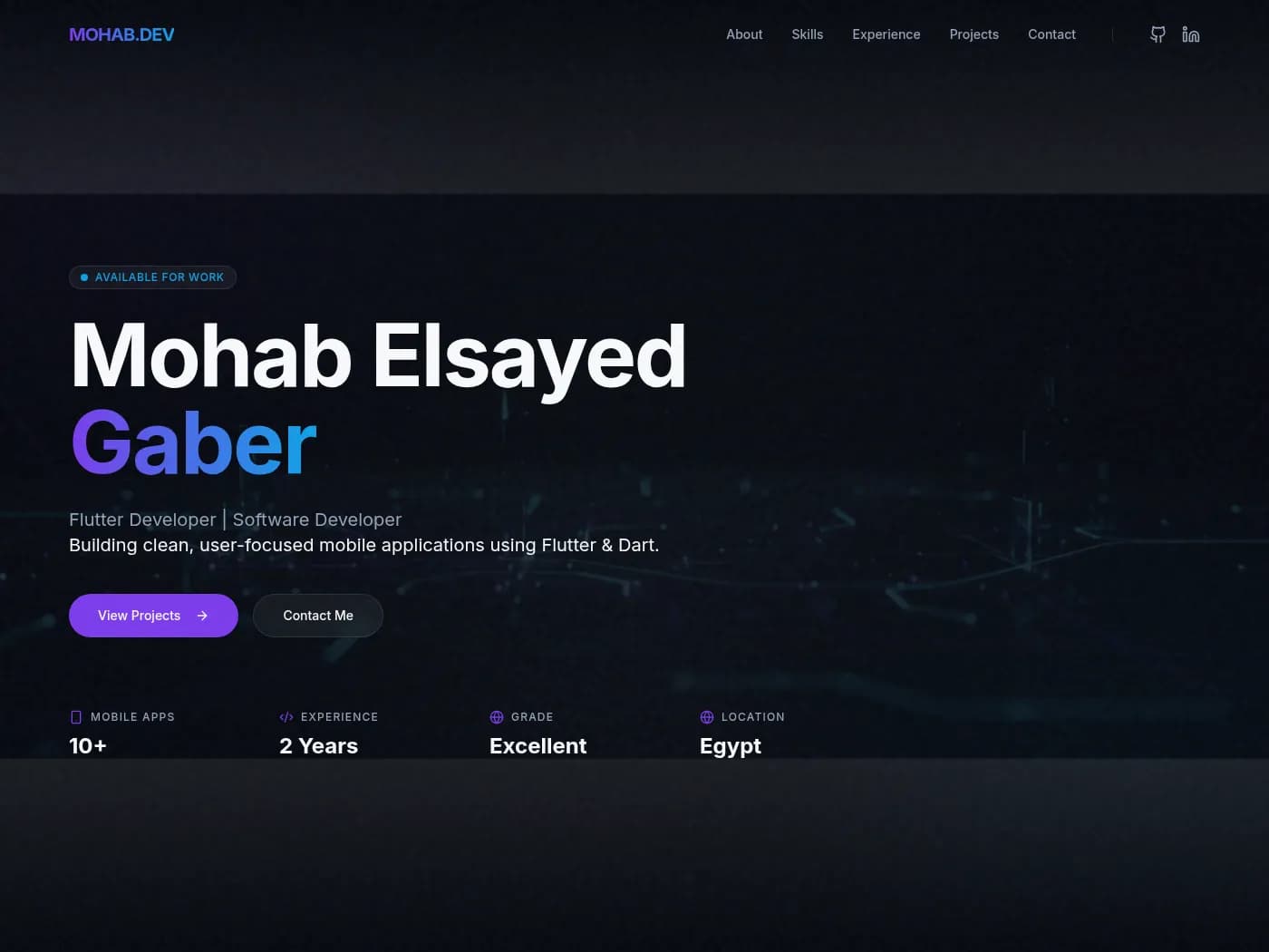 Mohab Elsayed Portfolio