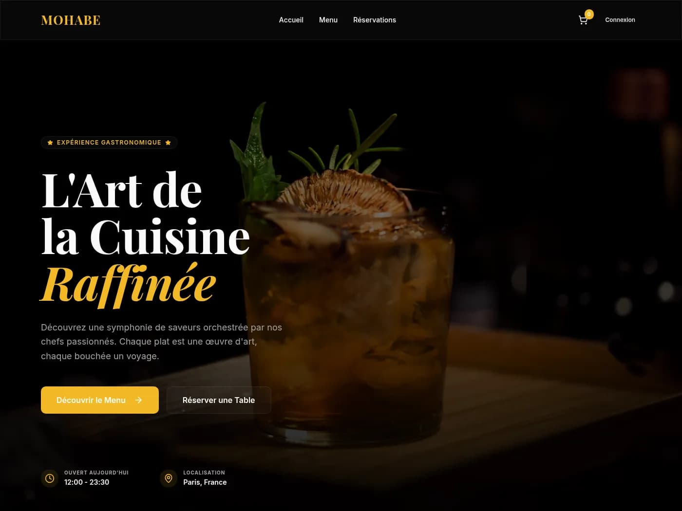Mohabe Restaurant Web