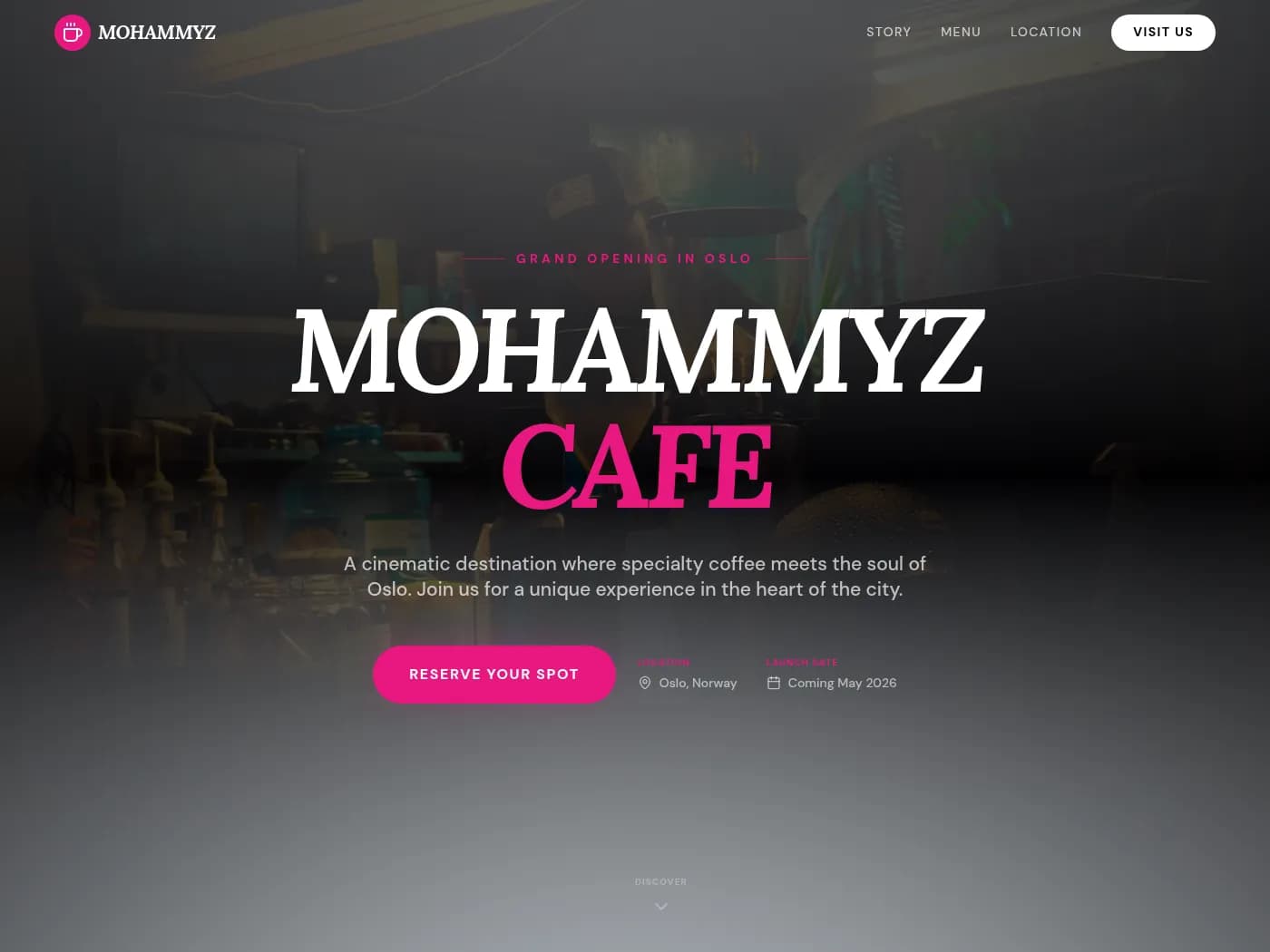 Mohammyz Cafe Launch