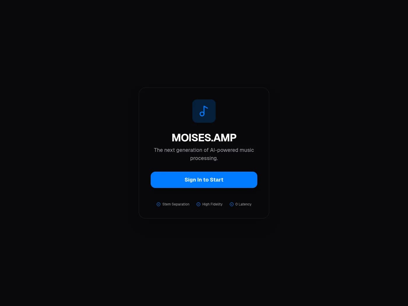 Moises PowerAmp Clone