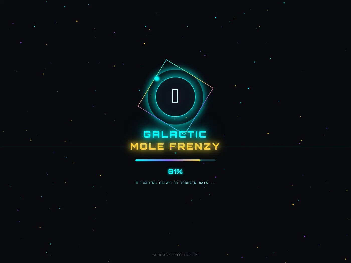 Galactic Mole Frenzy