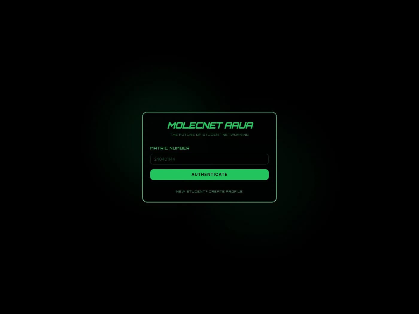 MolecNet AAUA Portal