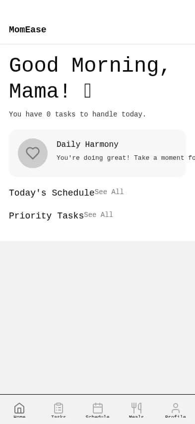 MomEase App