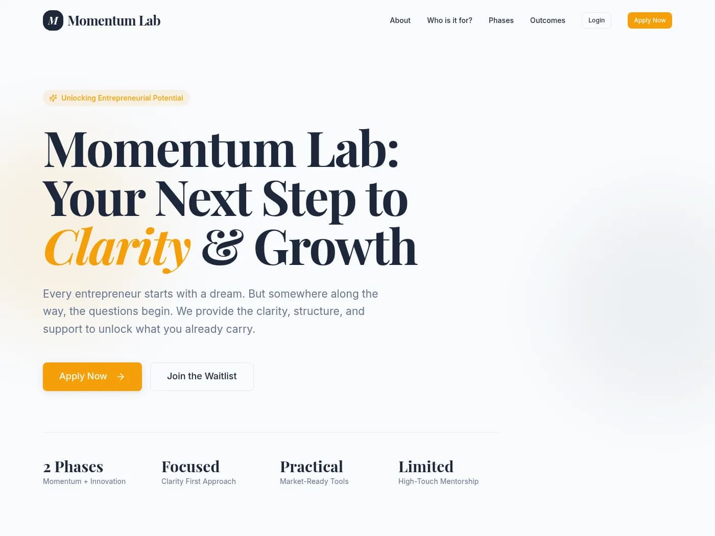 Momentum Lab Platform