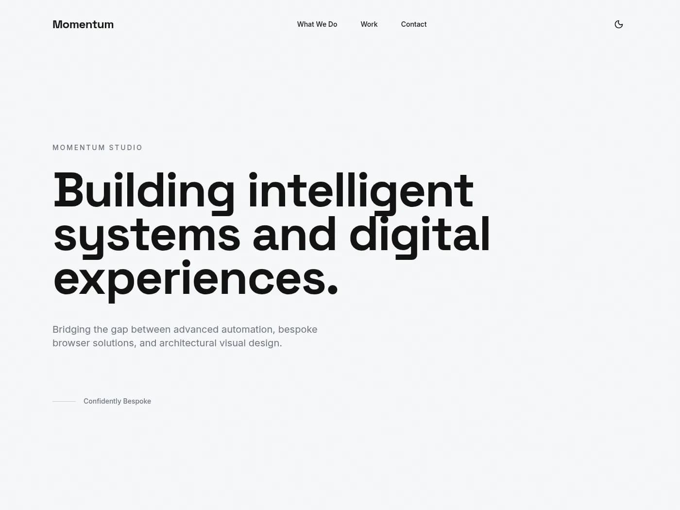 Momentum Studio Site