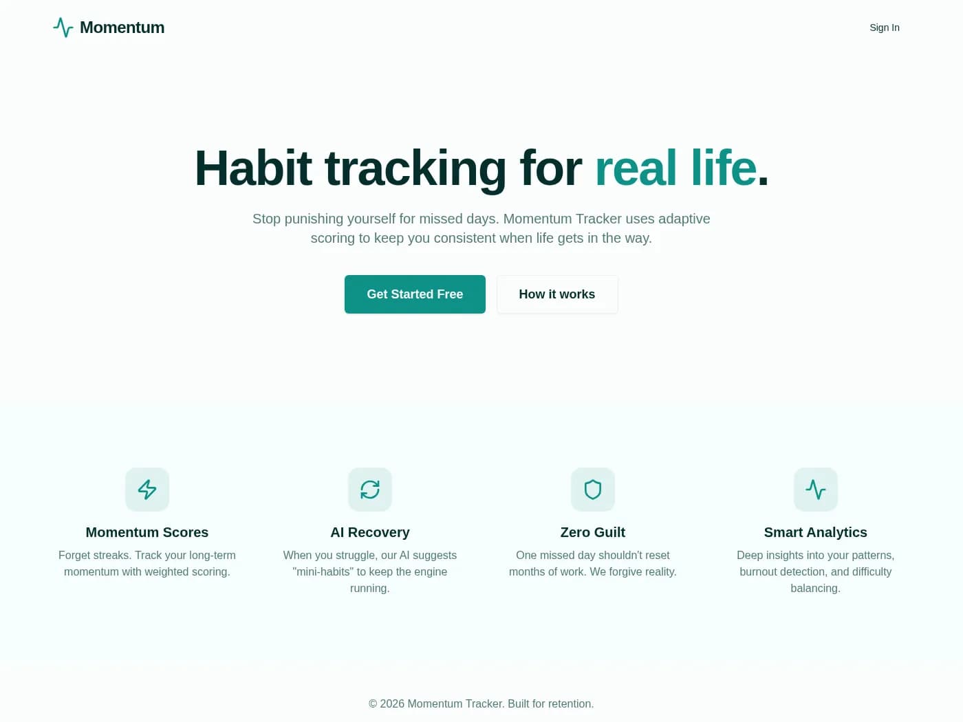 Momentum Tracker