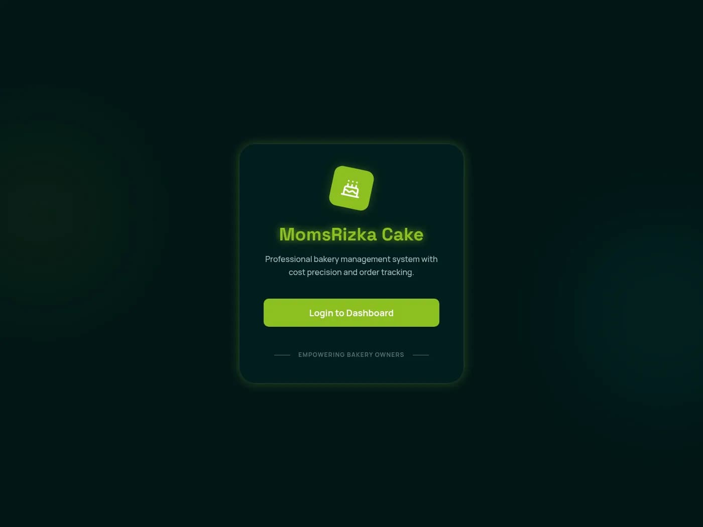 MomsRizka Cake Manager