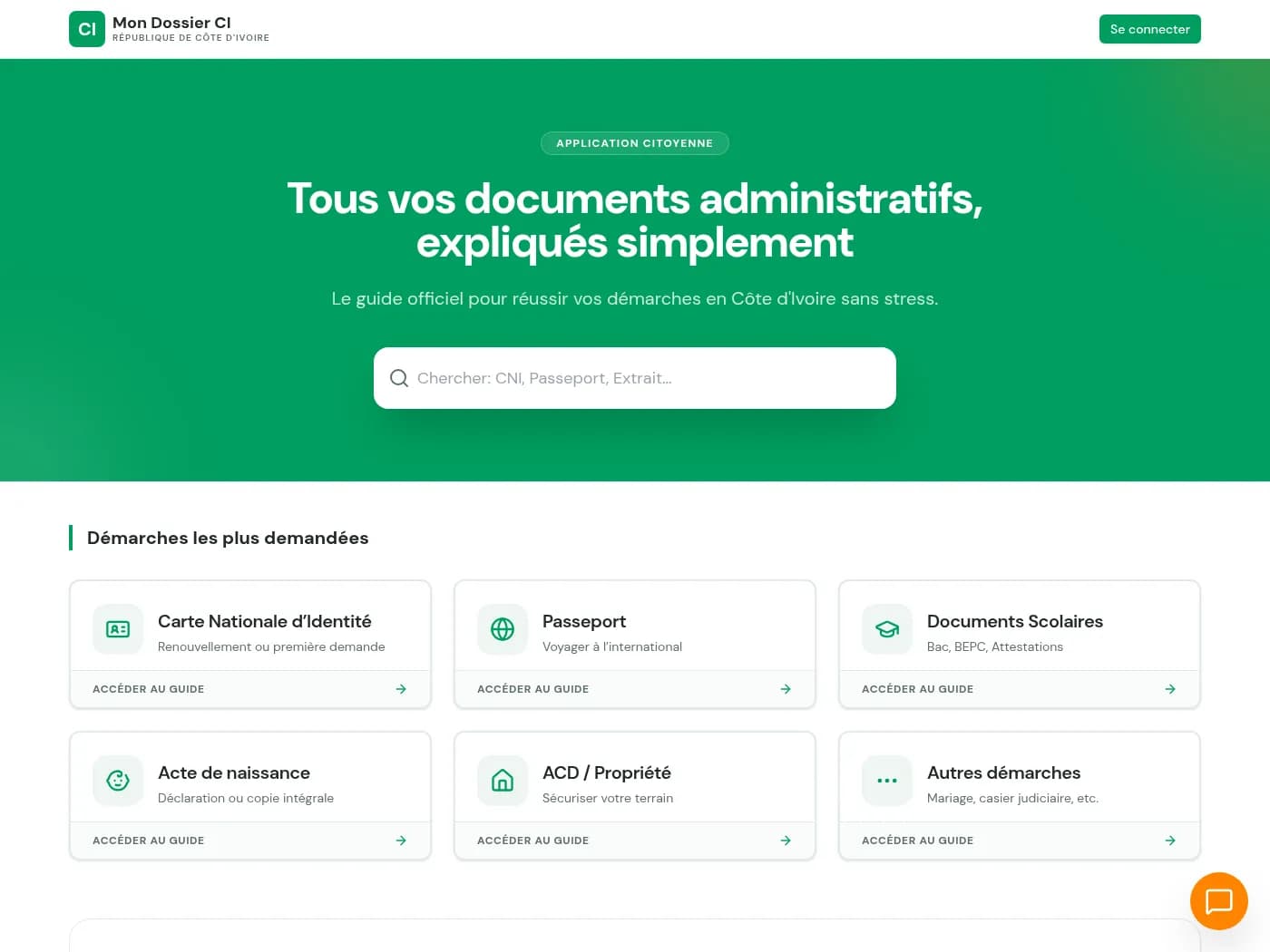 Mon Dossier CI