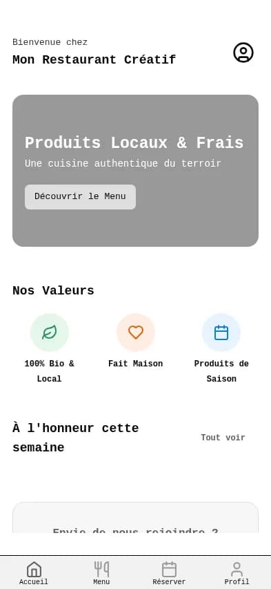 Mon Restaurant Créatif