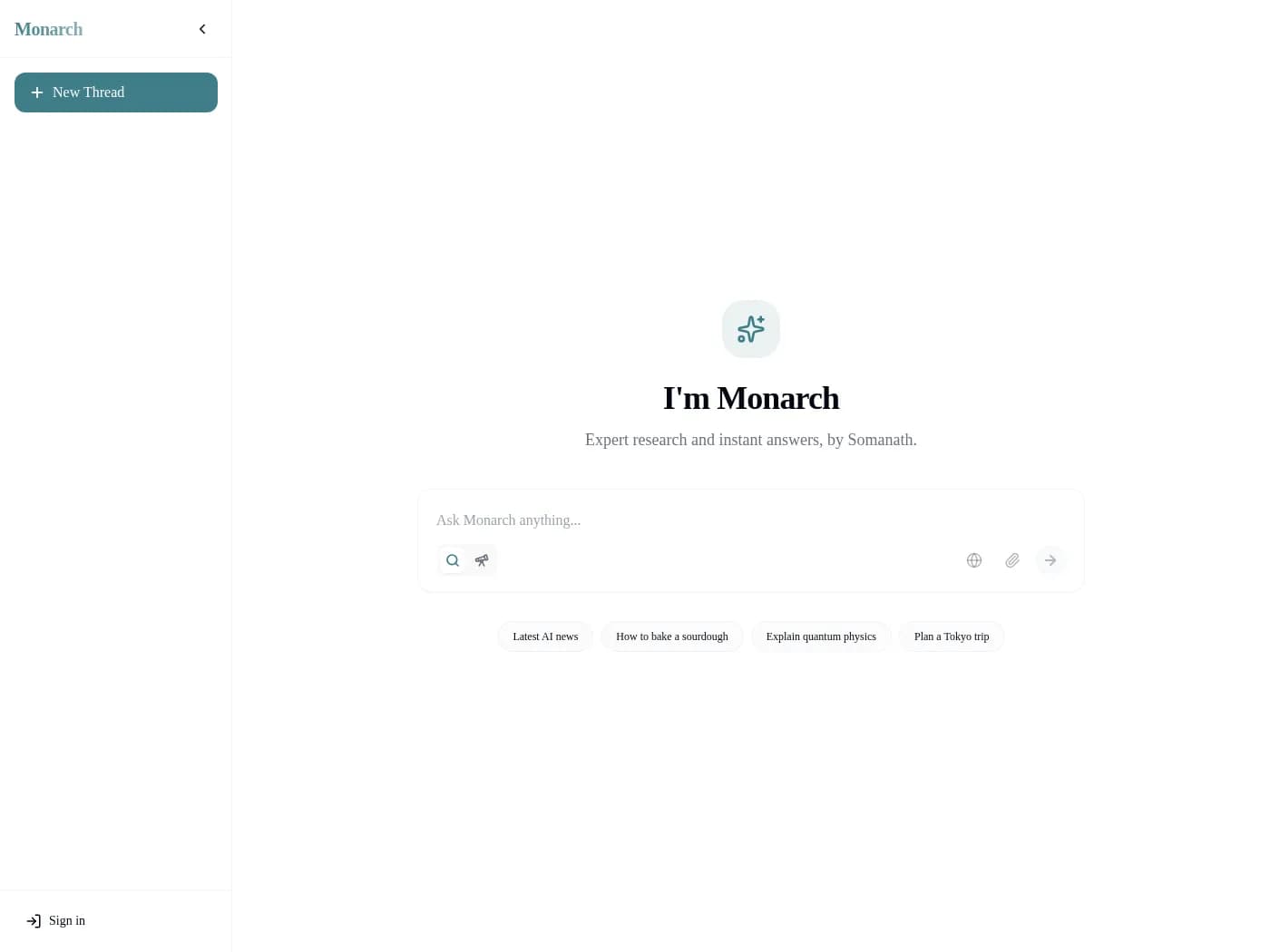 Monarch AI Assistant
