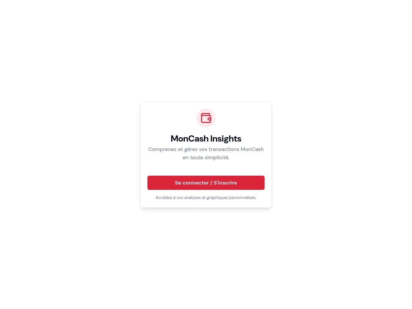 Moncash Insights