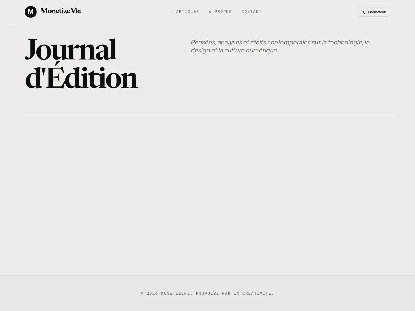 MonetizeMe Web Portal