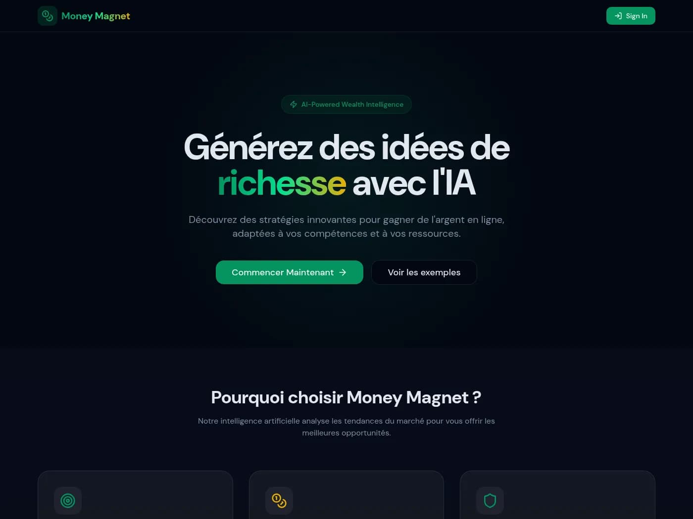 Money Magnet Site