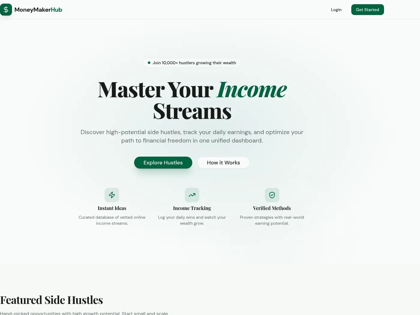 Money Maker Hub