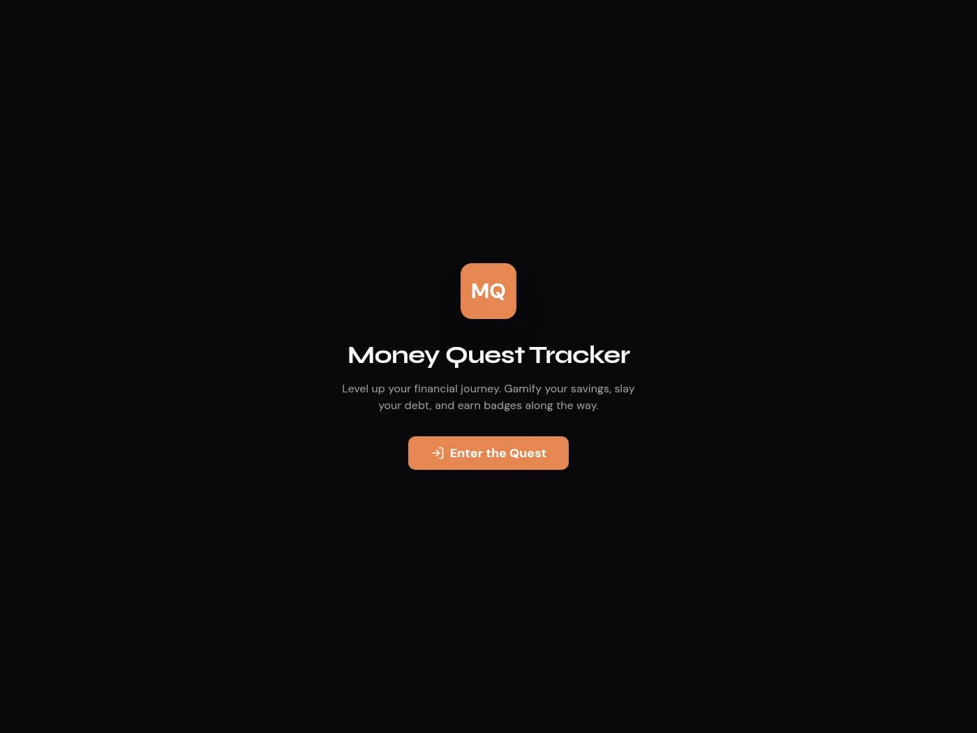 Money Quest Tracker