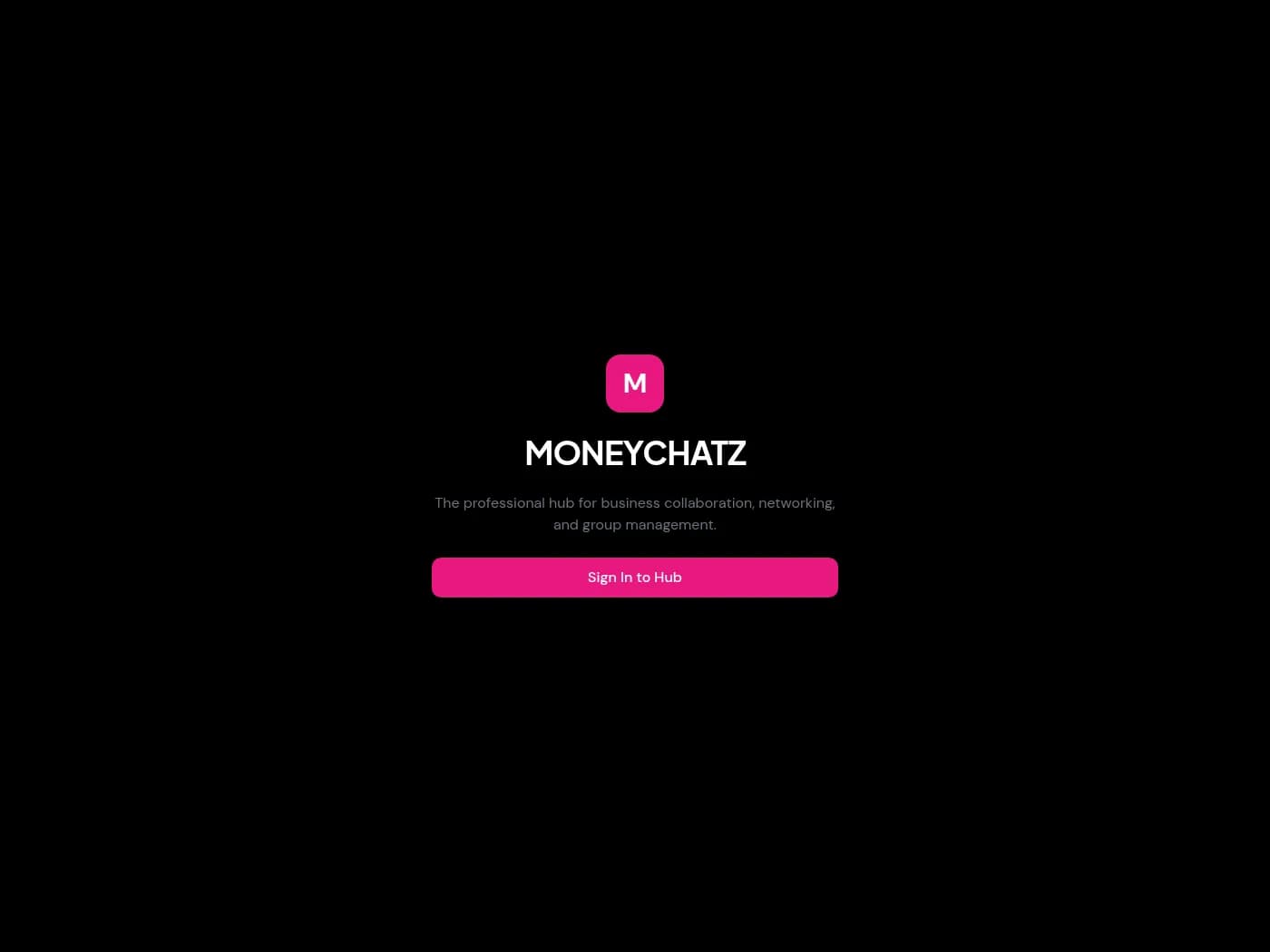 MoneyChatz Business Hub