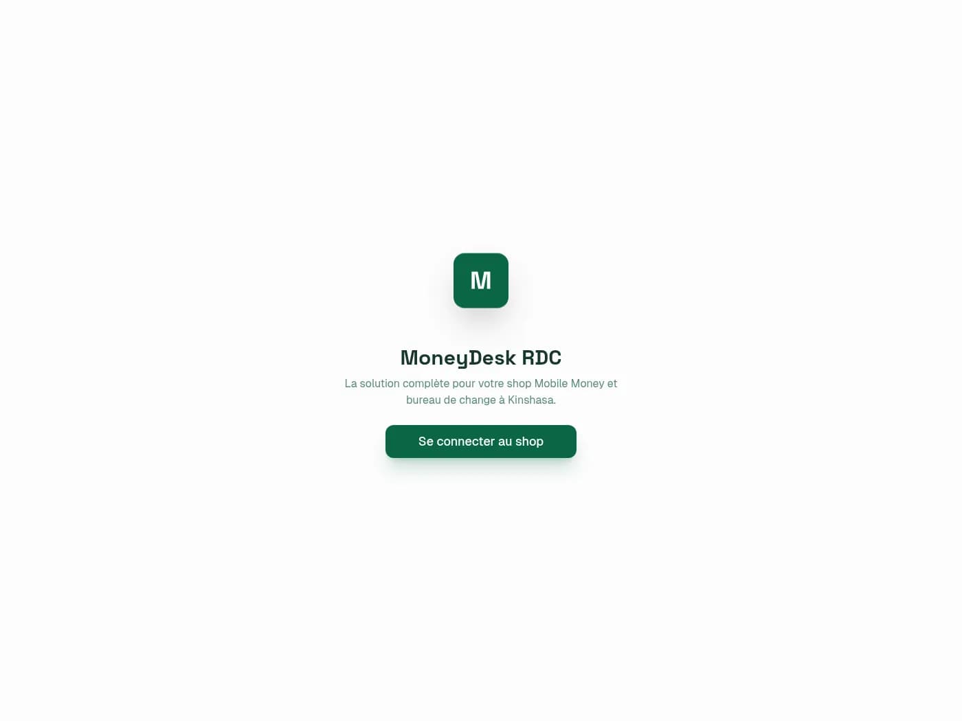 MoneyDesk RDC