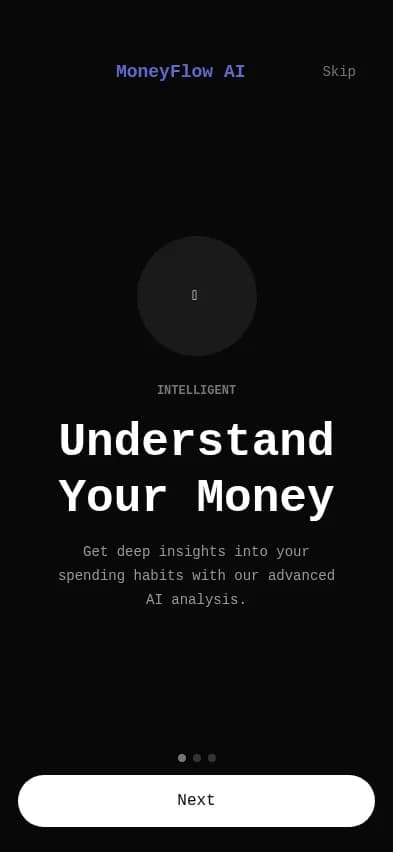 MoneyFlow AI App