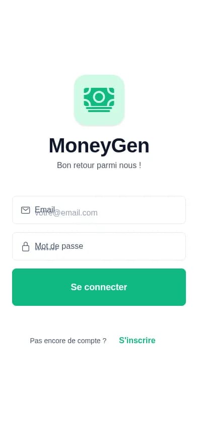 MoneyGen Mobile