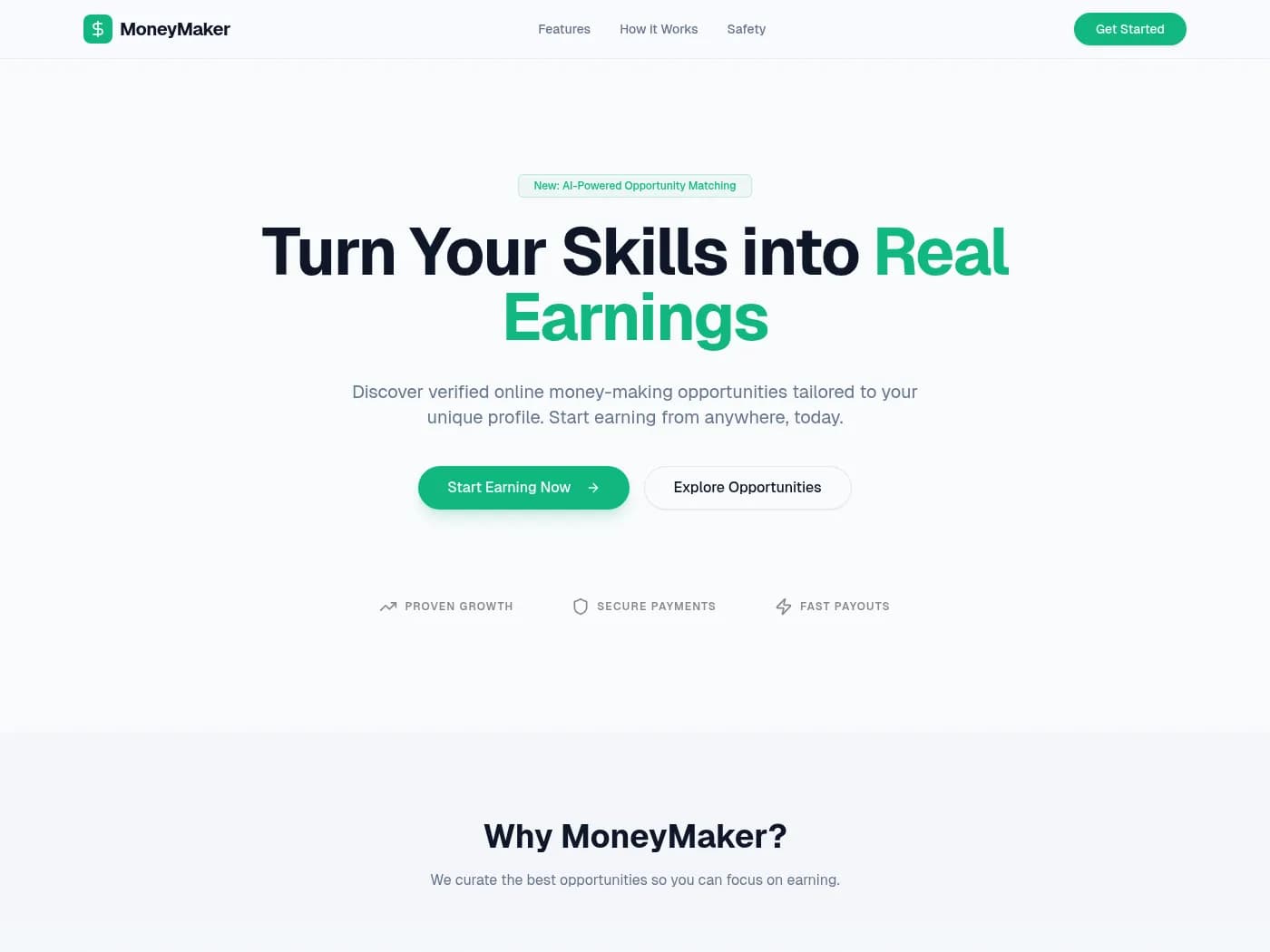 MoneyMaker App