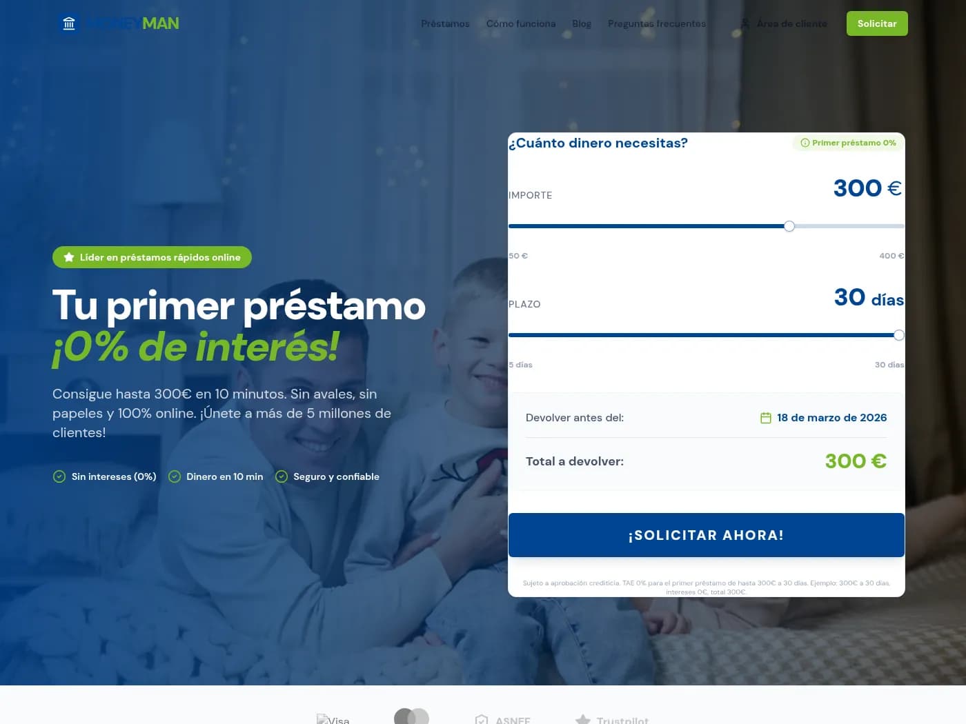 Moneyman.es Web Clone