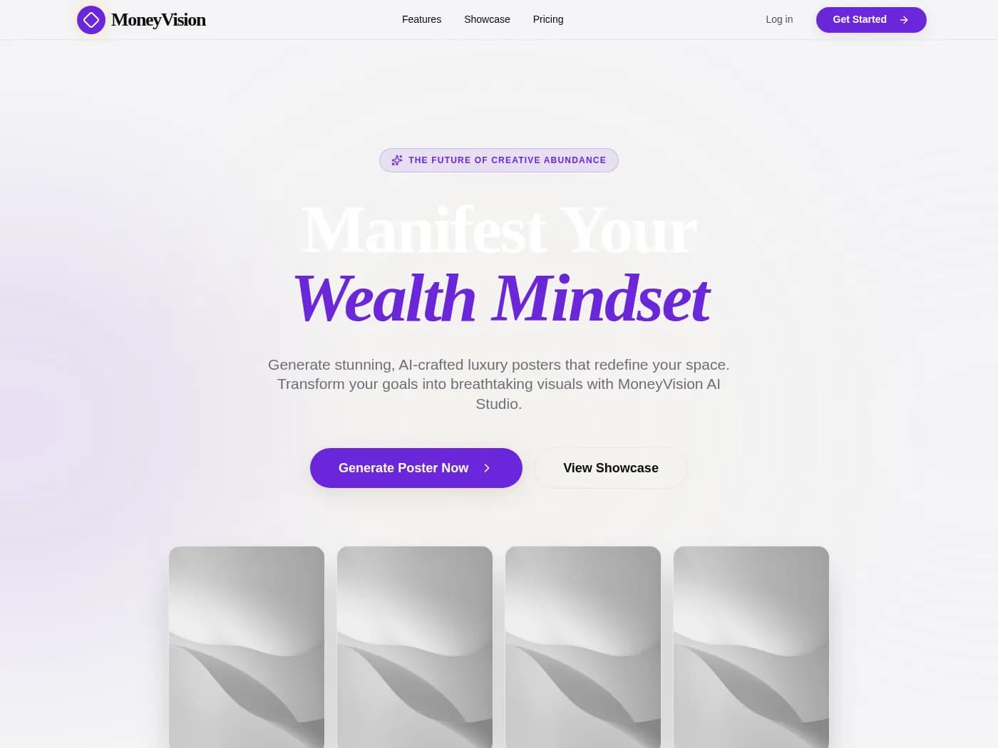 MoneyVision AI Studio