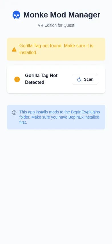 Monke Mod Manager VR