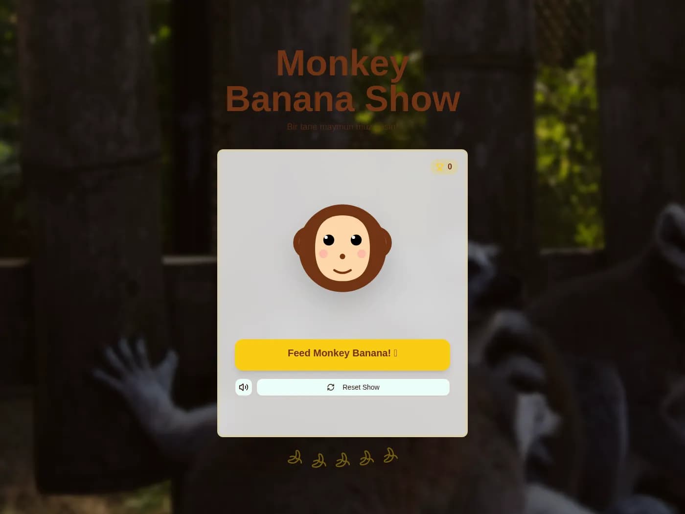 Monkey Banana Show