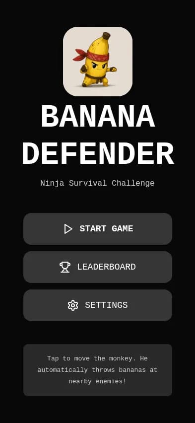 Monkey Defender Survival