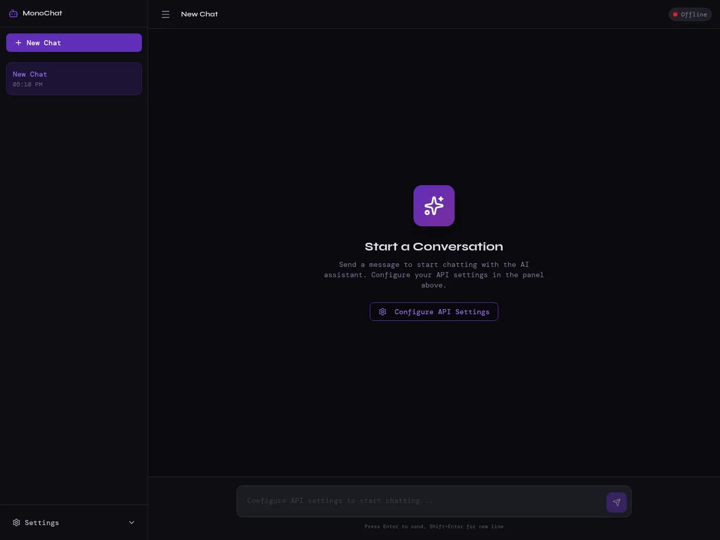 MonoChat Web App