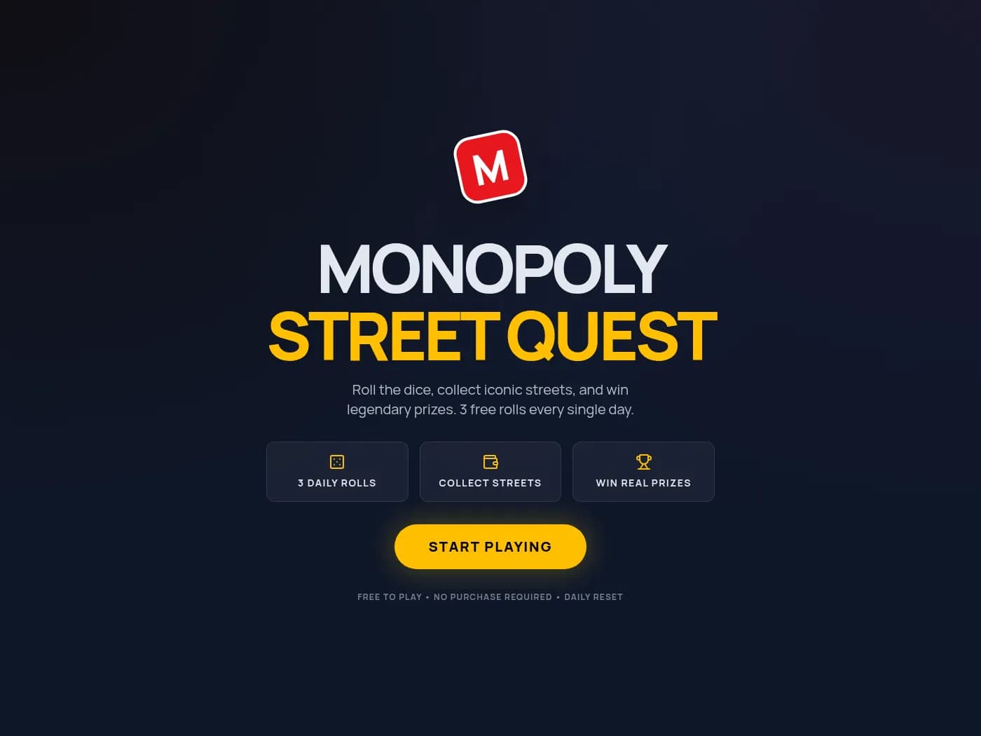 Monopoly Street Quest