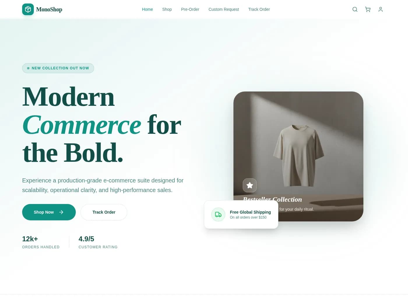 MonoShop Commerce Suite