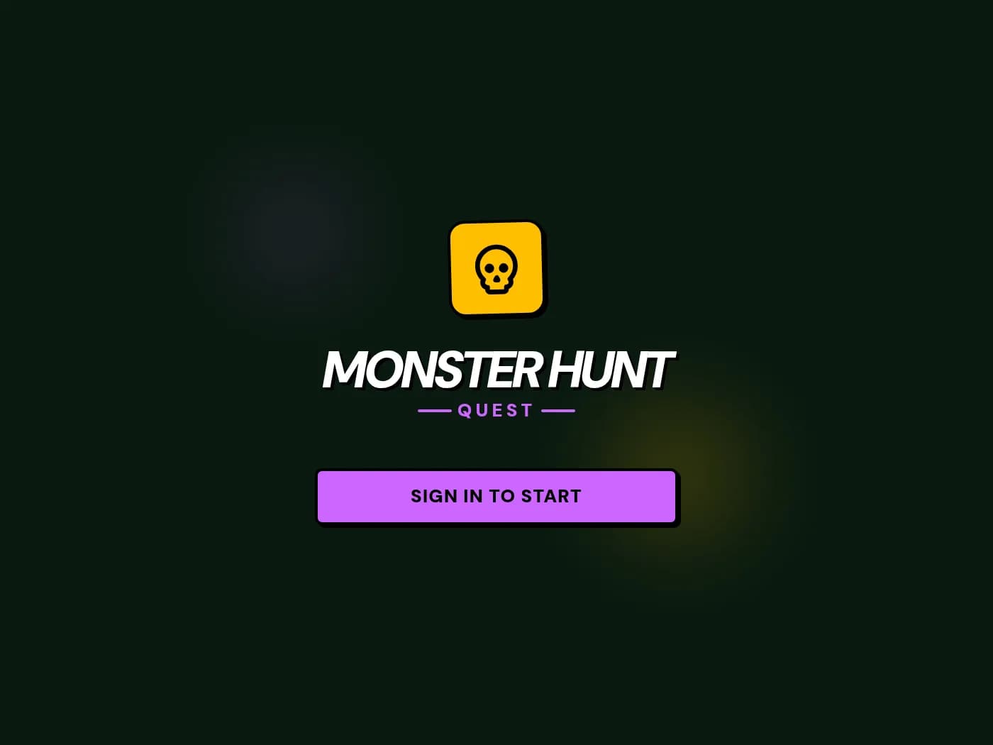Monster Hunt Quest