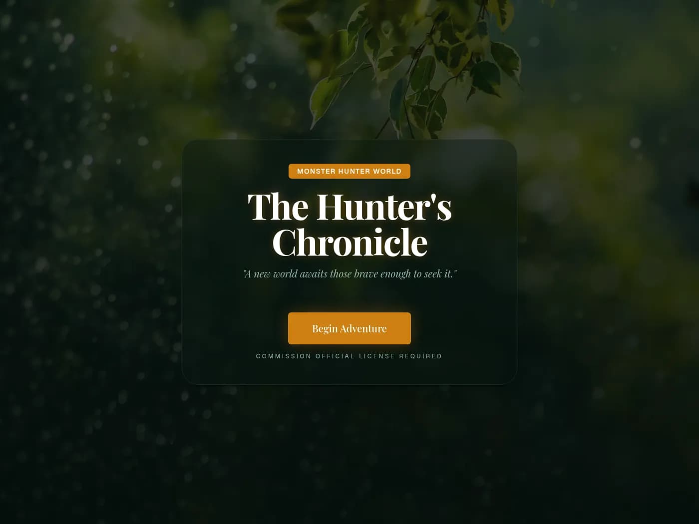 Monster Hunter Adventure