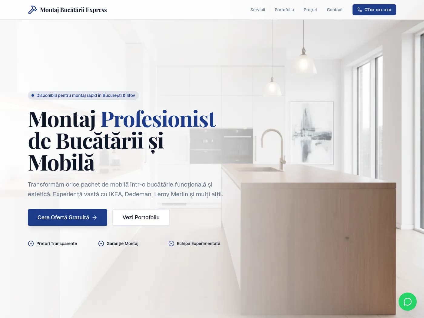 Montaj Bucătării Express
