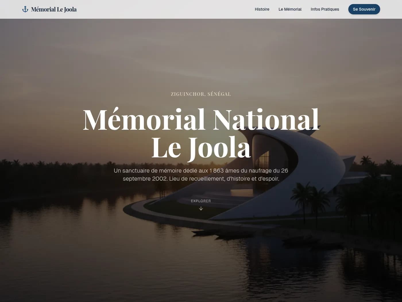 Monument Info Site