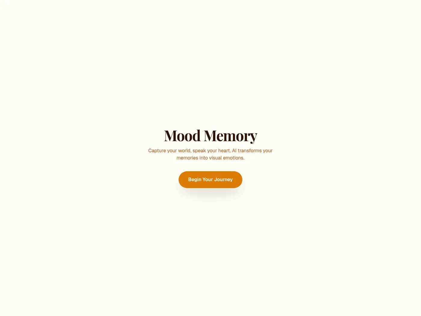 Mood Memory Camera