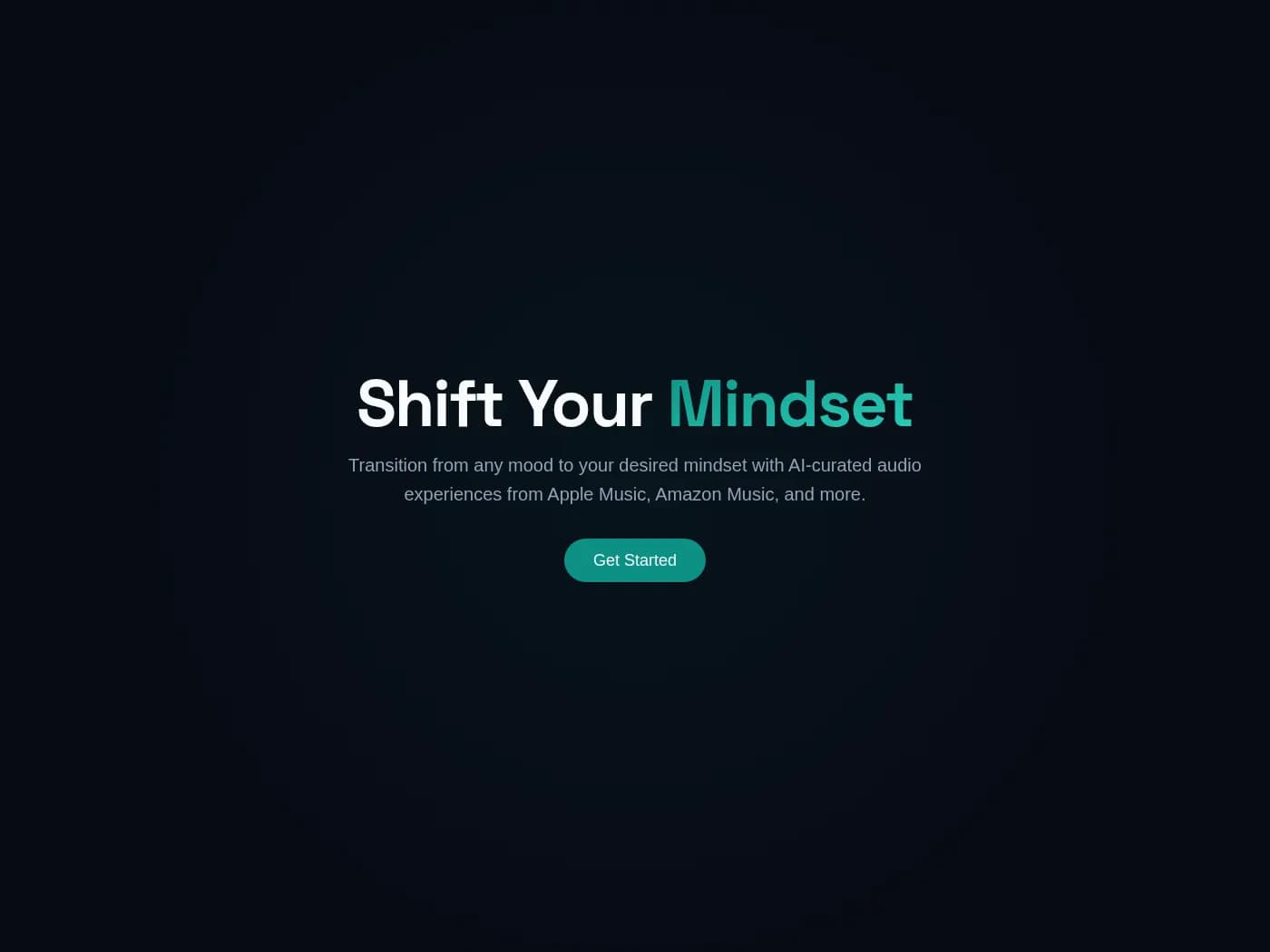 Mood Shift App
