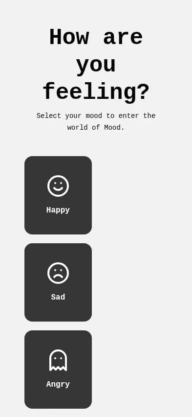 Mood Social App