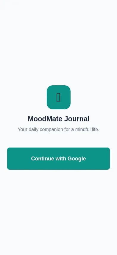 MoodMate Journal