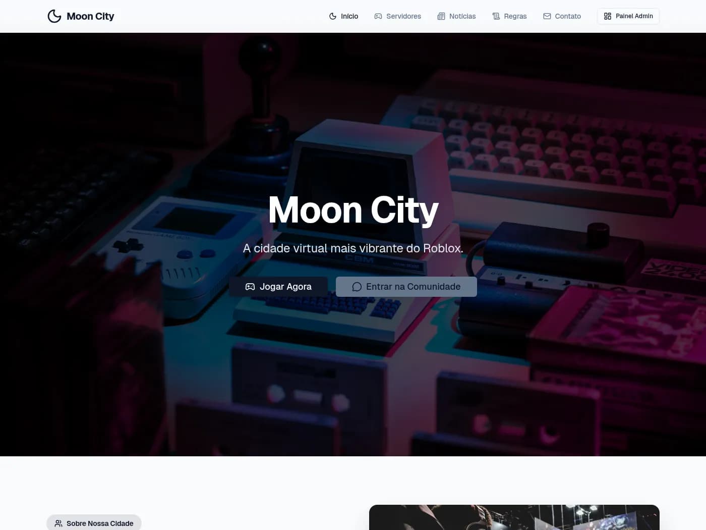Moon City Web Portal