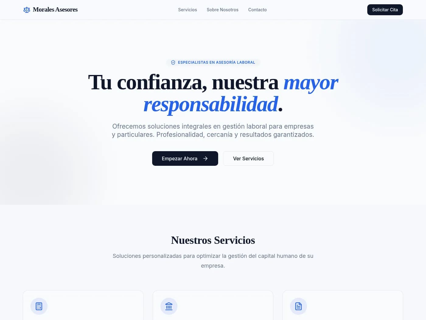 Morales Asesores Web