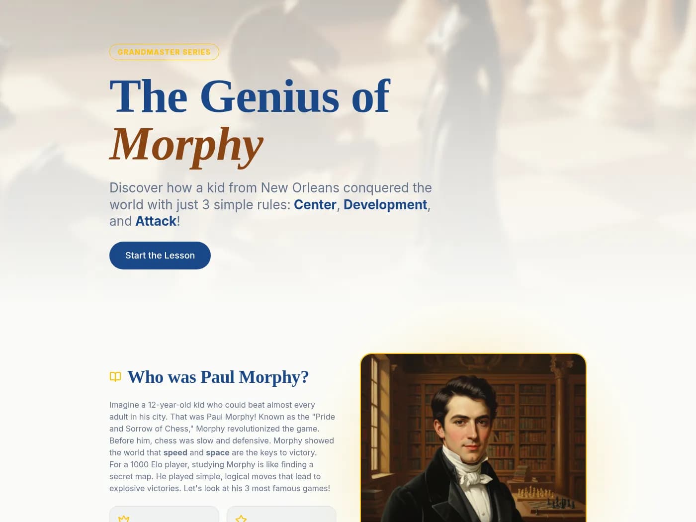 Morphy Chess Masterclass